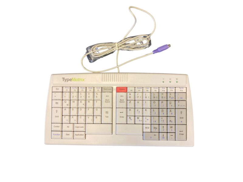 TypeMatrix 2020 bekabeld DE layout 2de kans - nu bij Ergonomiewebshop